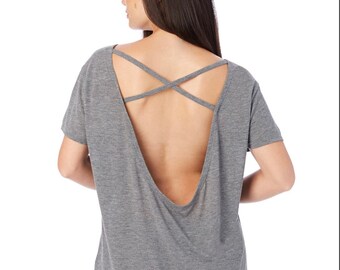 Backless shirt | Etsy