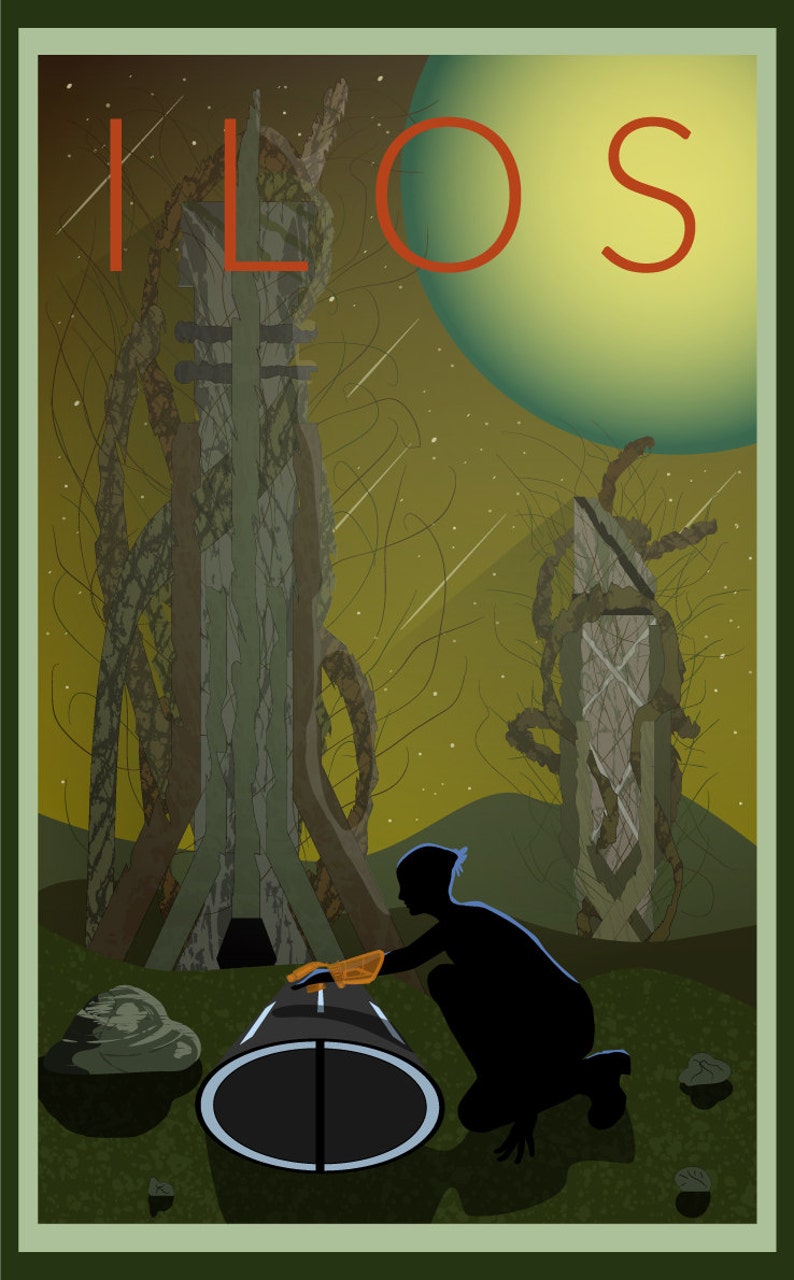 Mass Effect Ilos Poster Fan Art - Etsy
