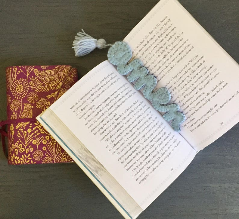 Amen Bible Journal Bookmark, Cursive Font, Bookmark Tassel, Party ...