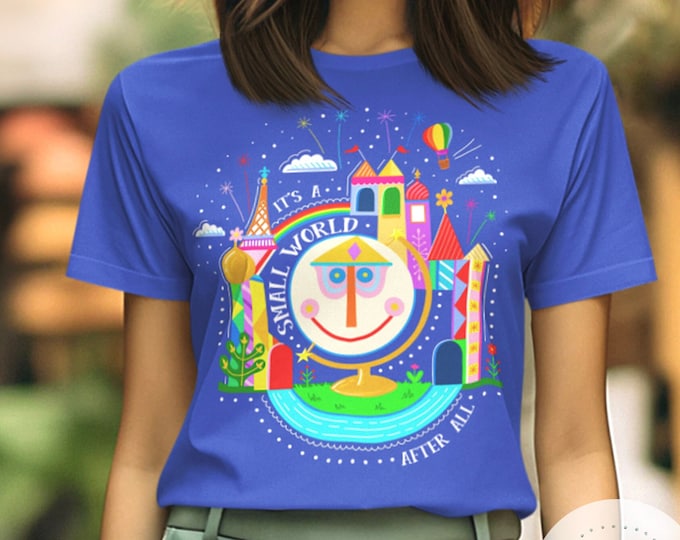 It's a Small World After All Ride Unisex T-shirt - Etsy