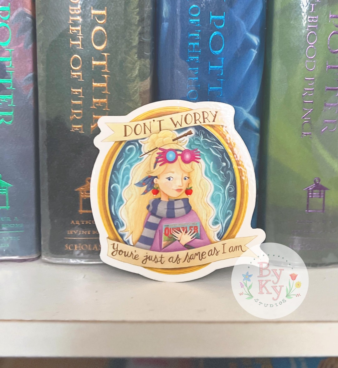 Luna Lovegood Spectra Specs Vinyl Sticker Decal - Etsy