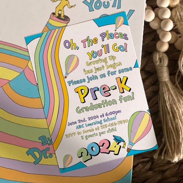 Dr Seuss Graduation - Etsy