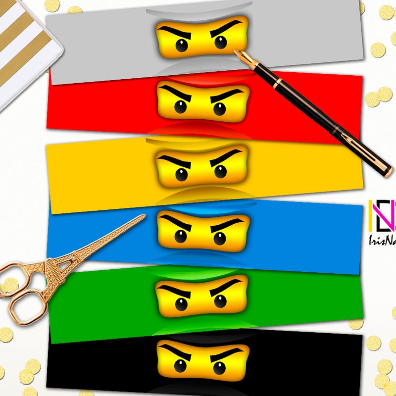 Ninjago stickers - Etsy Nederland