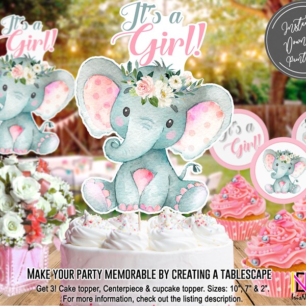 Elephant Centerpiece - Etsy