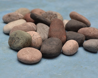 Polymer clay stones | Etsy