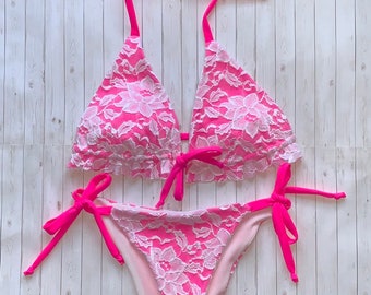 Ruffle Bathing Suit | Etsy