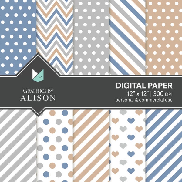 Chevron Polka Dot - Etsy