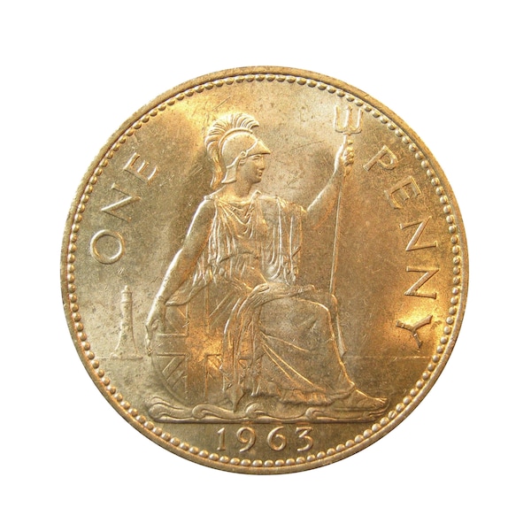 One Penny Coin - Etsy