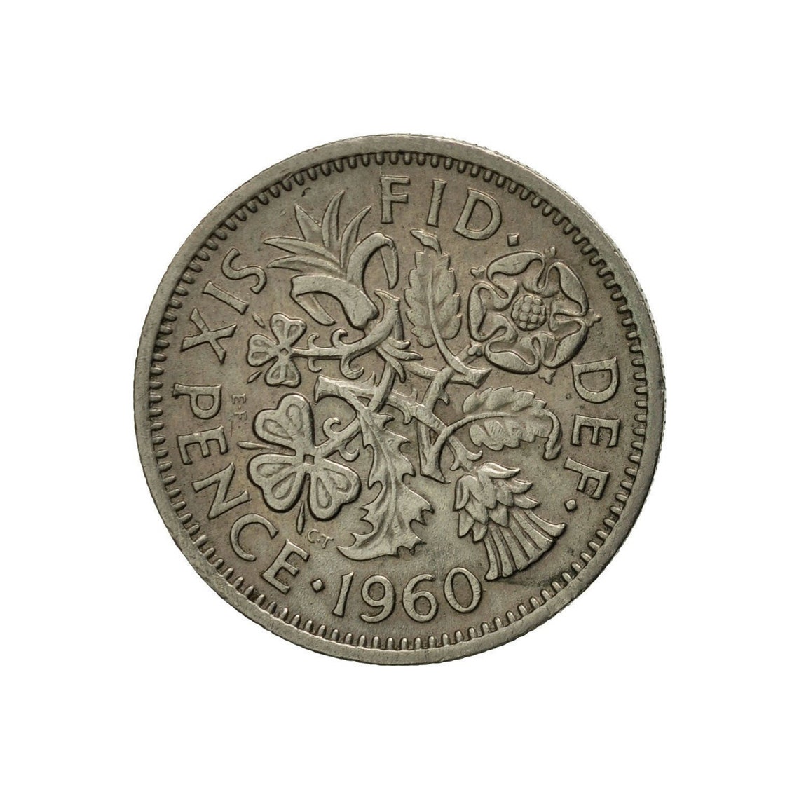 1960 Sixpence Coin Great Britain From Queen Elizabeth II - Etsy UK