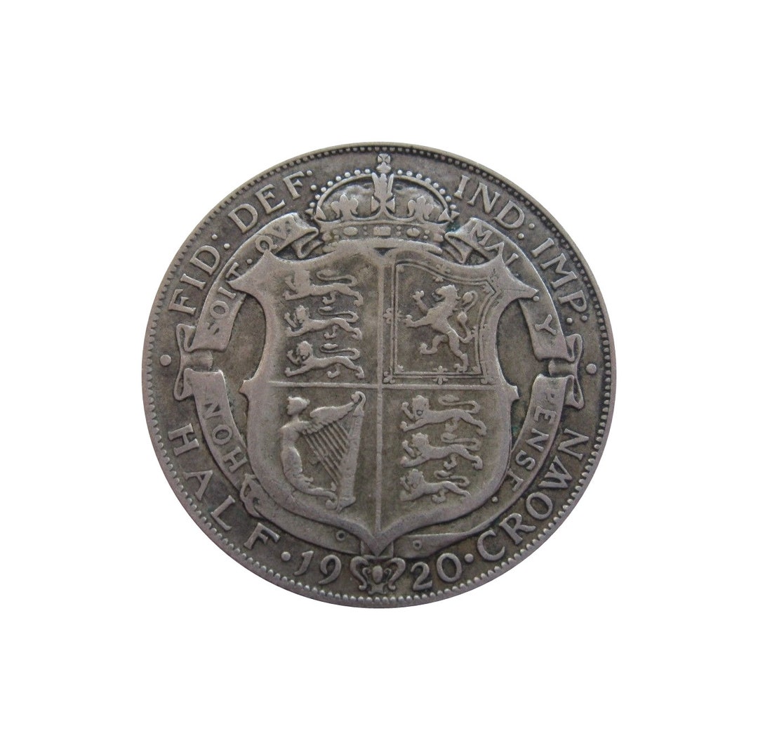 1920 Halfcrown Coin Great Britain From King George V, Perfect for ...