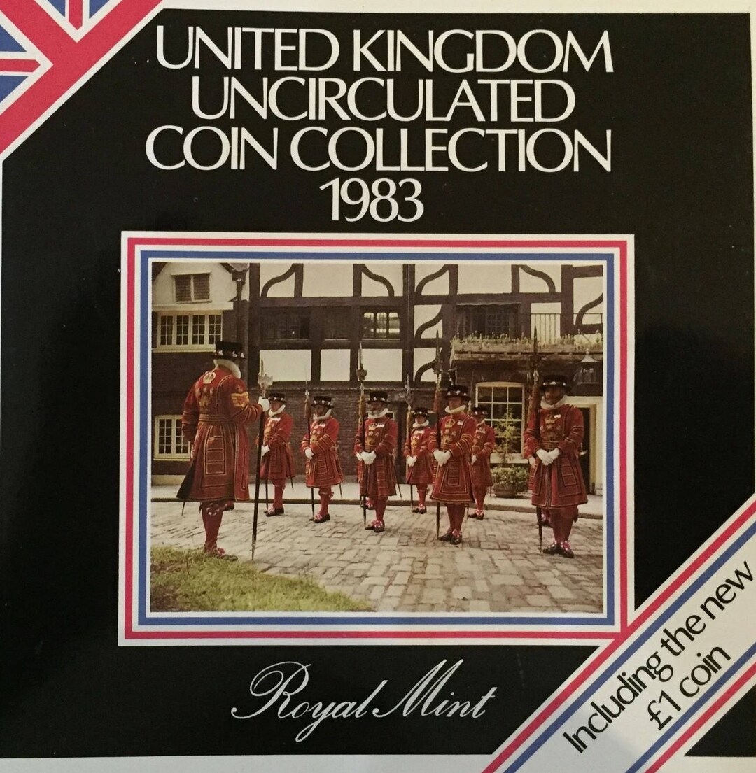 1983 Brilliant Uncirculated Coin Year Set Collection - Royal Mint - Etsy UK