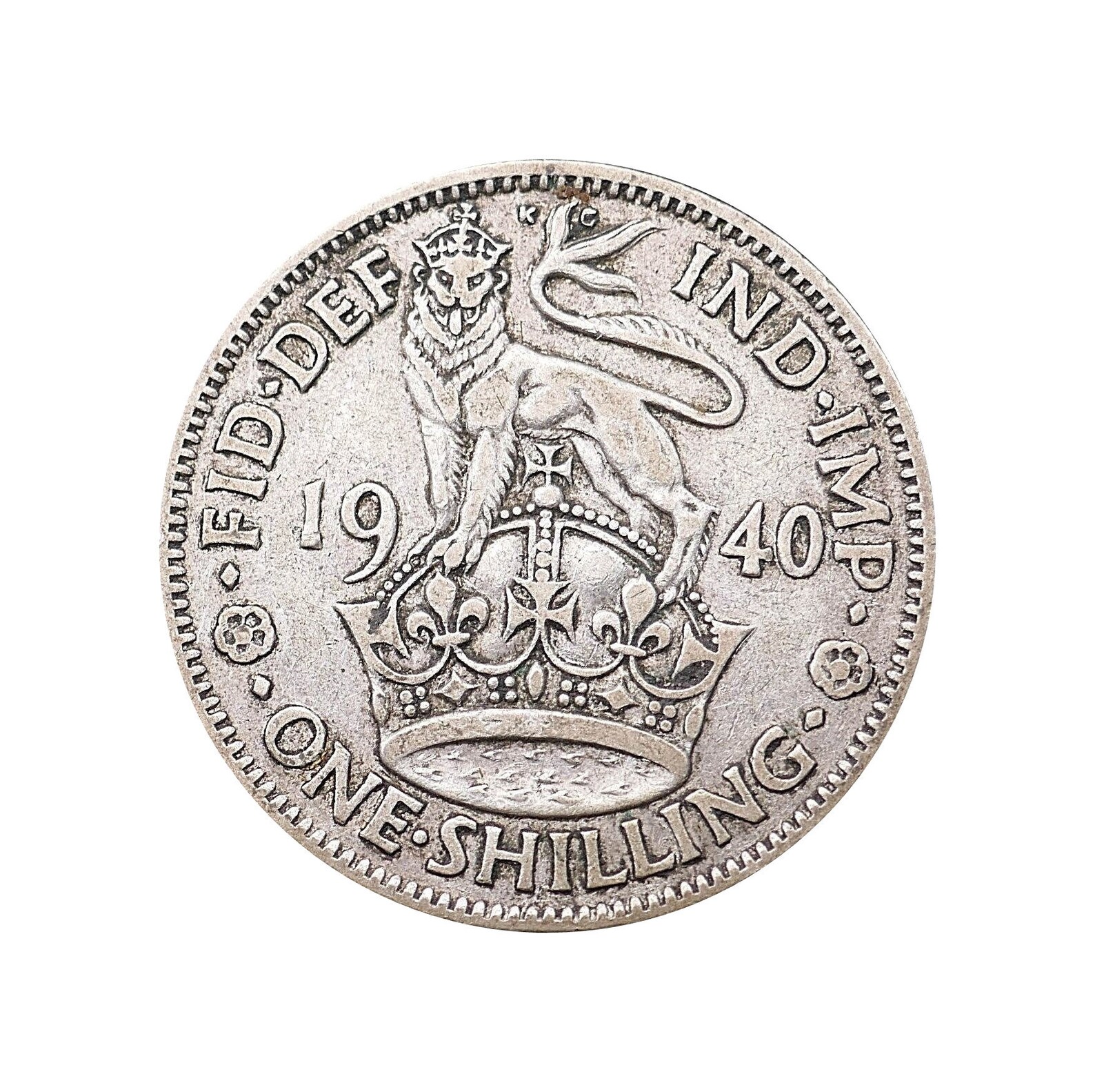 1940 English Shilling Coin Great Britain From King George VI - Etsy