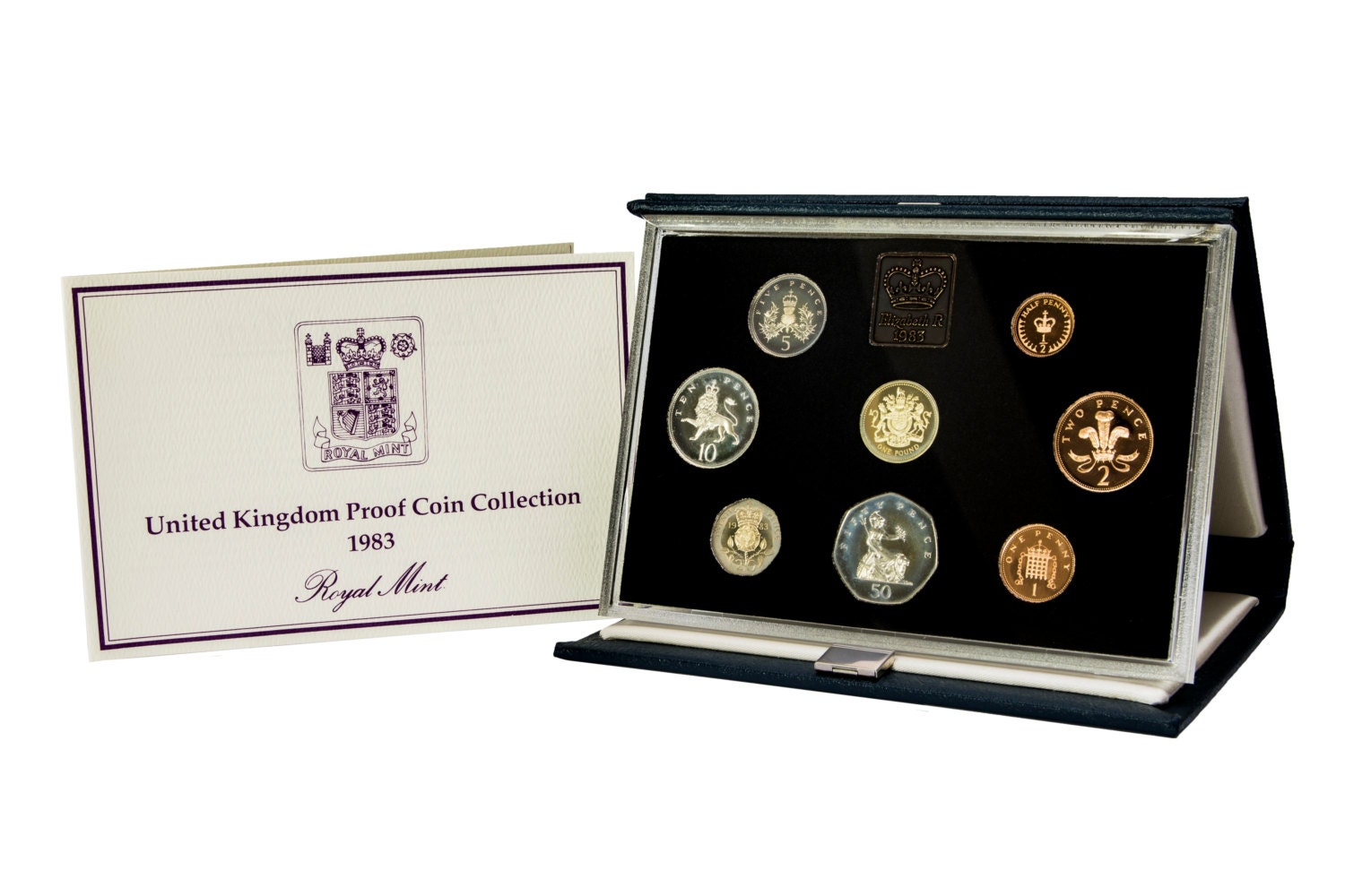 1983 Royal Mint Proof Coin Year Set Complete With Certificate - Etsy UK