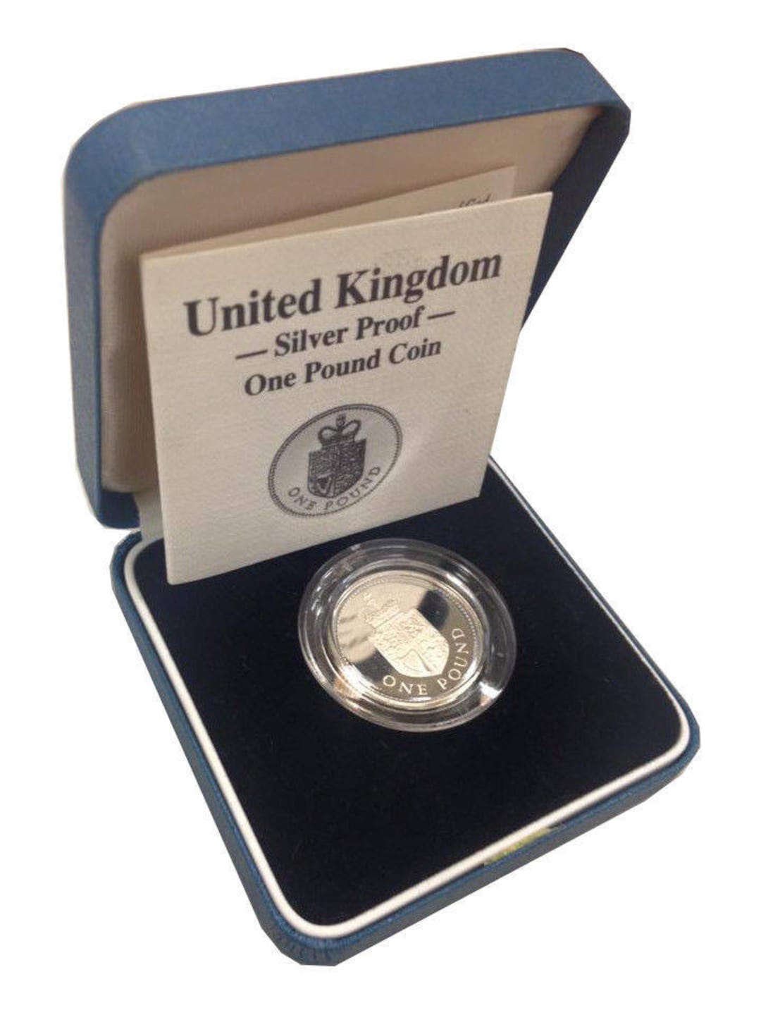 1988 Silver Proof One Pound Coin - Etsy