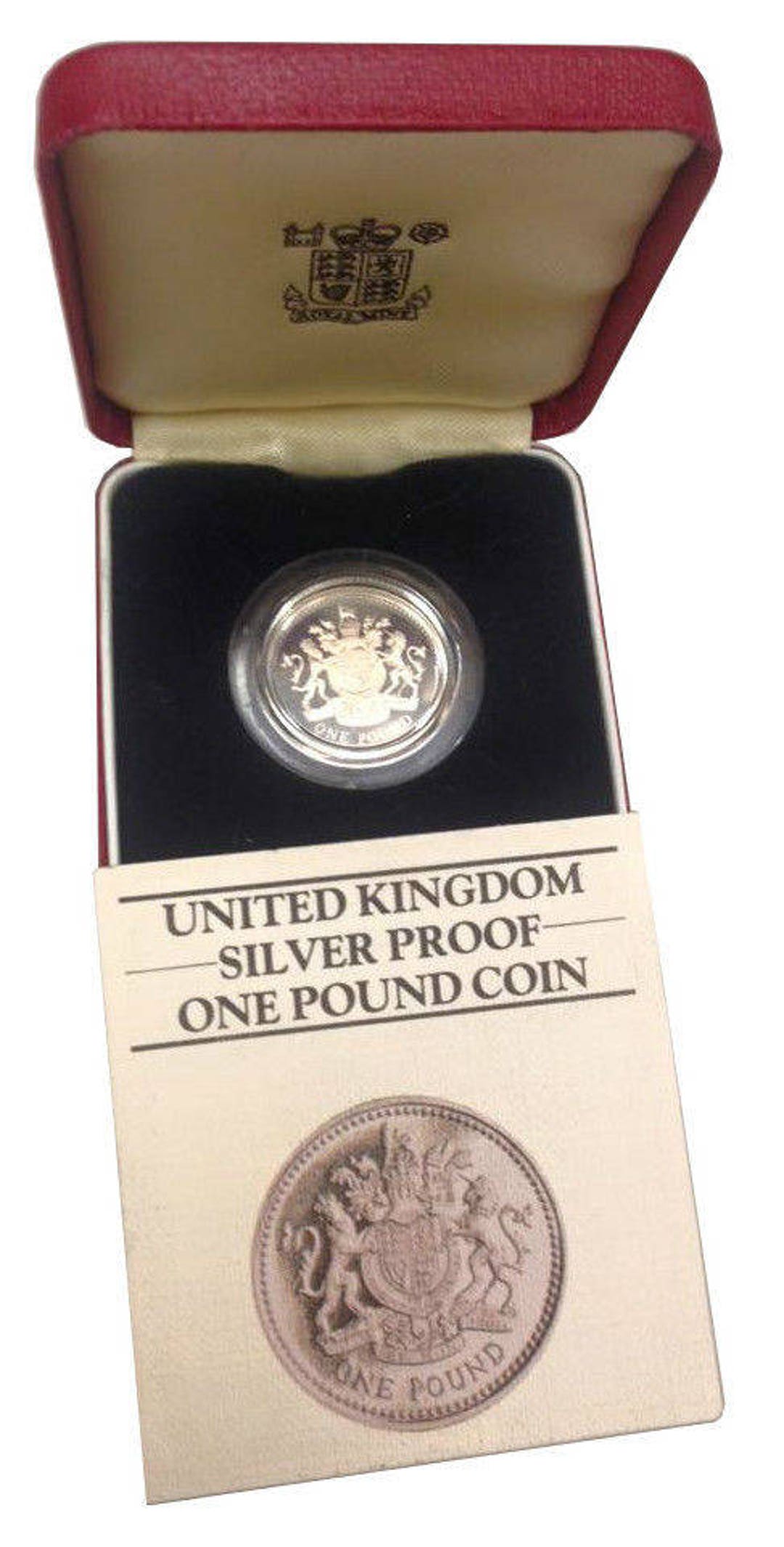 1983 Silver Proof One Pound Coin - Etsy