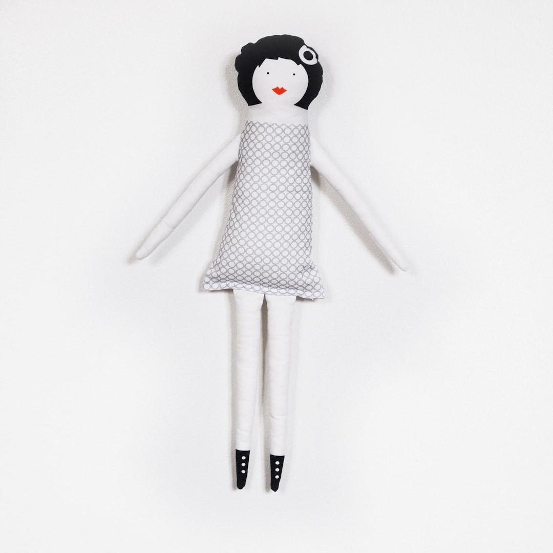 Soft Doll - Brigitte - Silver Grey - Etsy