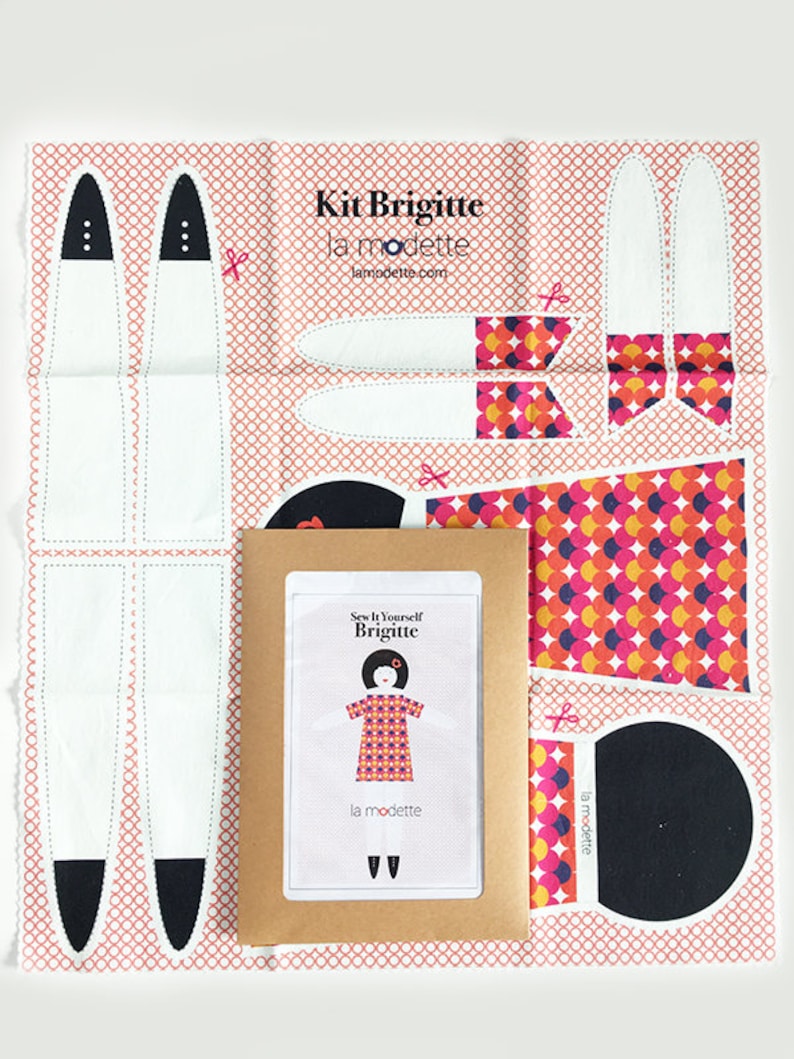 Doll Sewing Kit Blanket - Brigitte - Etsy