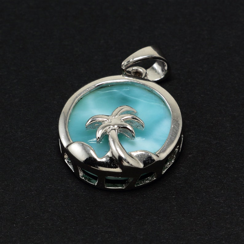 Larimar Necklace 925 Sterling Silver Larimar Pendant - Etsy Larimar Necklace 925 Sterling Silver Larimar Pendant - Etsy