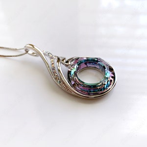 Aurora Borealis Phoenix Necklace 2024 www.alhudapk