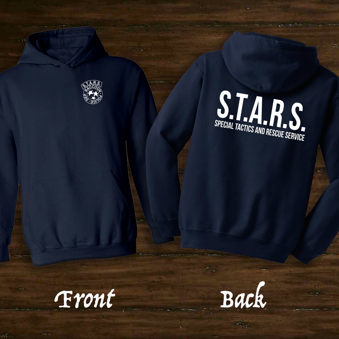 STARS, Uniform, Zombie, Police, Hoodie, Resident, Evil, Team, Gamer ...