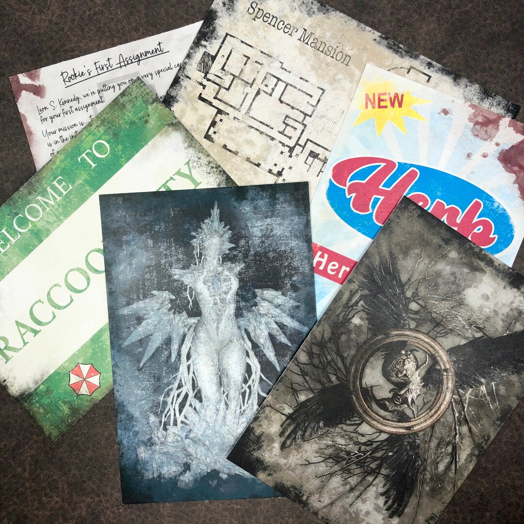 Resident, Evil, Art, STARS, Uniform, Zombie, Police, Cop, Gamer, Print ...