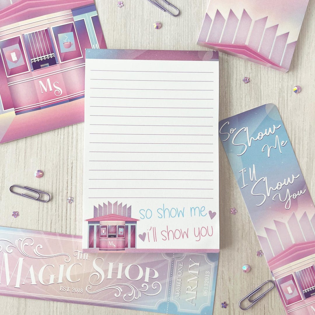 Magic Shop, Notepad, Sticky Note, Stationery, Office, Desk, Notes ...