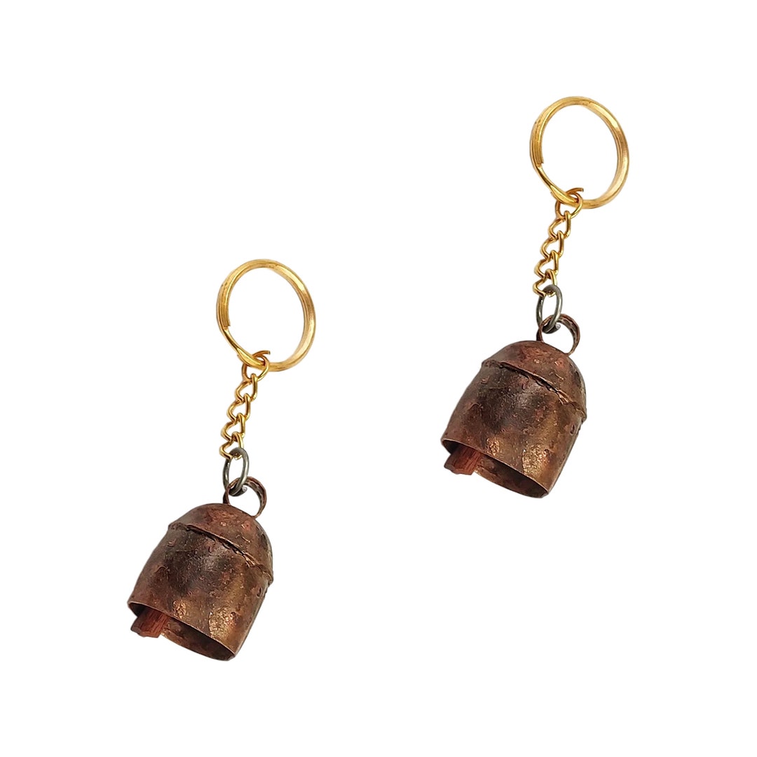 Rustic Metal Mix Handmade Noah Bells With Key Chains for - Etsy
