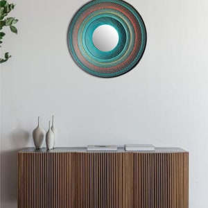 String Art Mirror Threads Geometry Unique Frame Abstract Art for Your ...