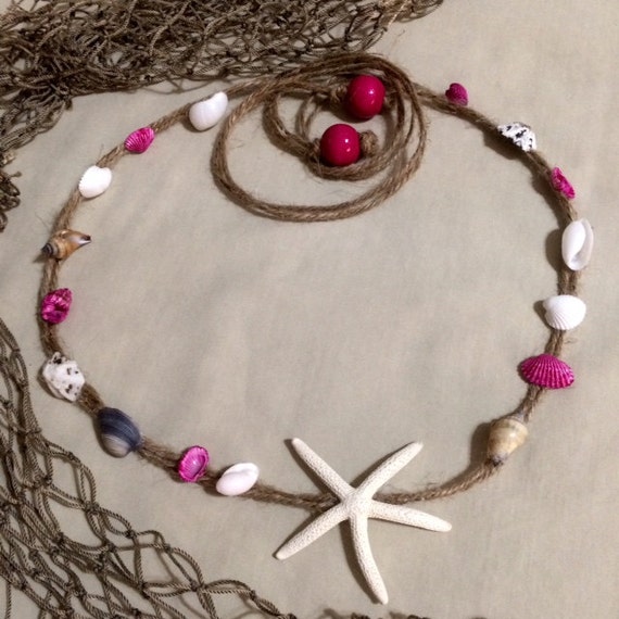 Moana Mermaid Beach Starfish Seashell Headband | Etsy