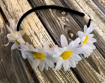 Daisy headband | Etsy