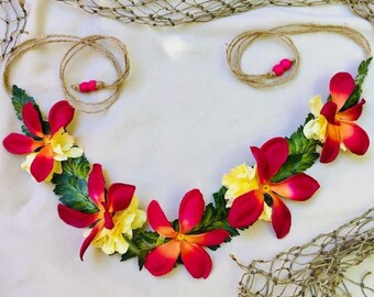 Moana Tropical Polynesian Hawaiian Flower Crown | Etsy