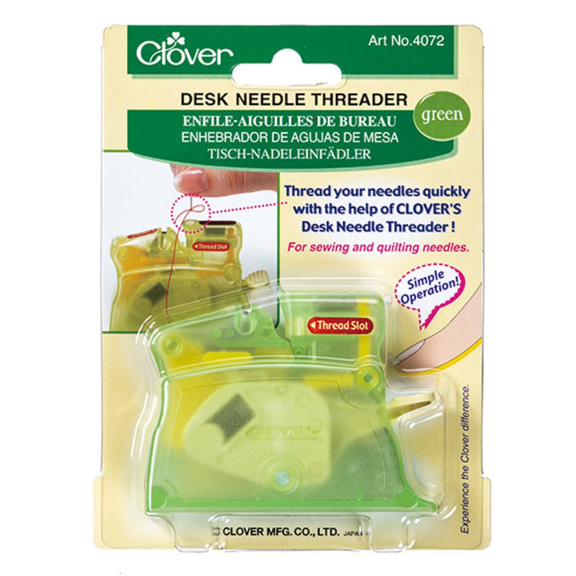 Clover Desk Needle Threader Select Colour - Etsy