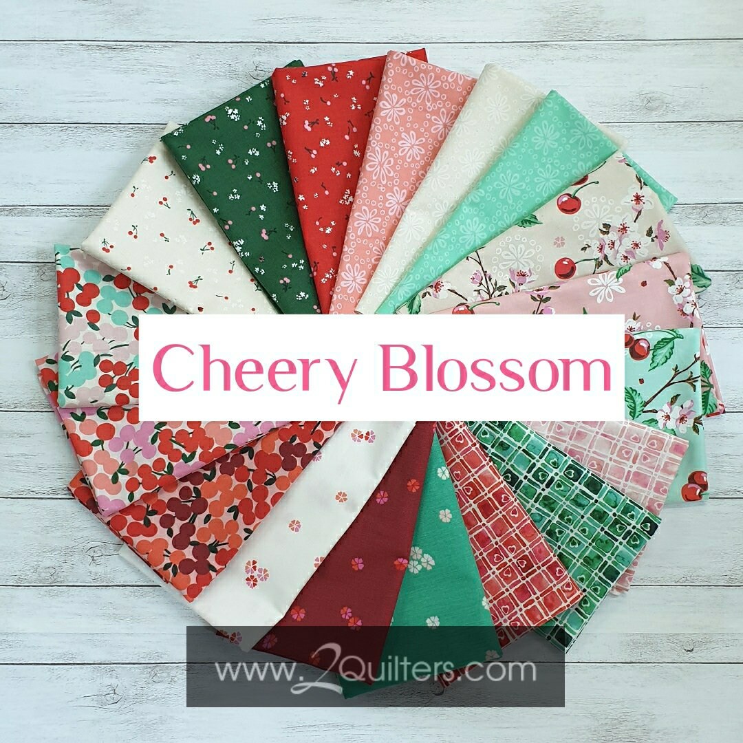 Craft Supplies & Tools Cheery Blossom Fabric Bundle *shop cut* Robert ...