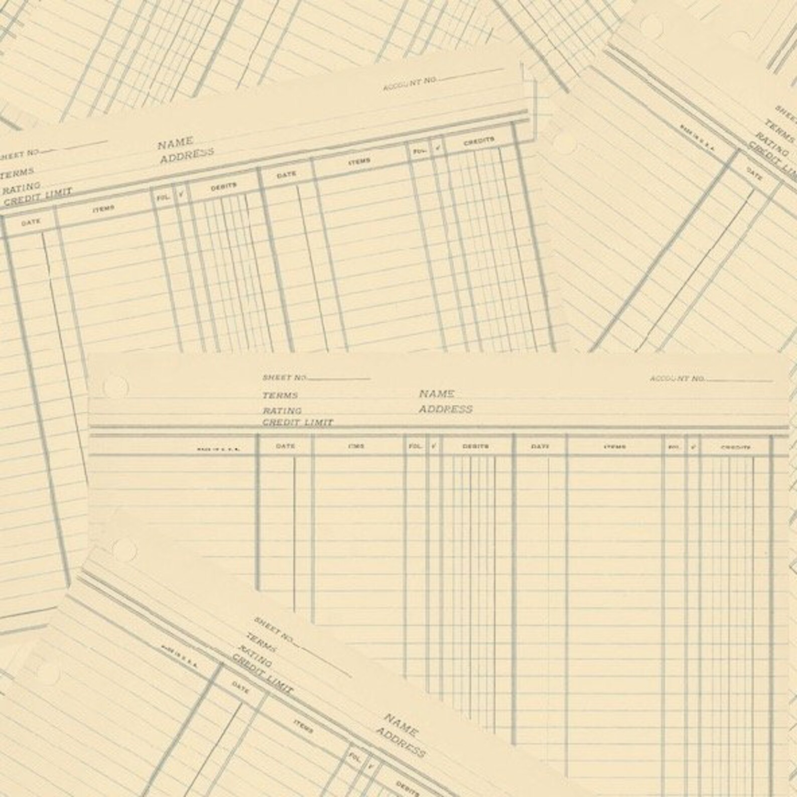 Jot, Ledger Paper in Chamomile, per Half-yard - Etsy