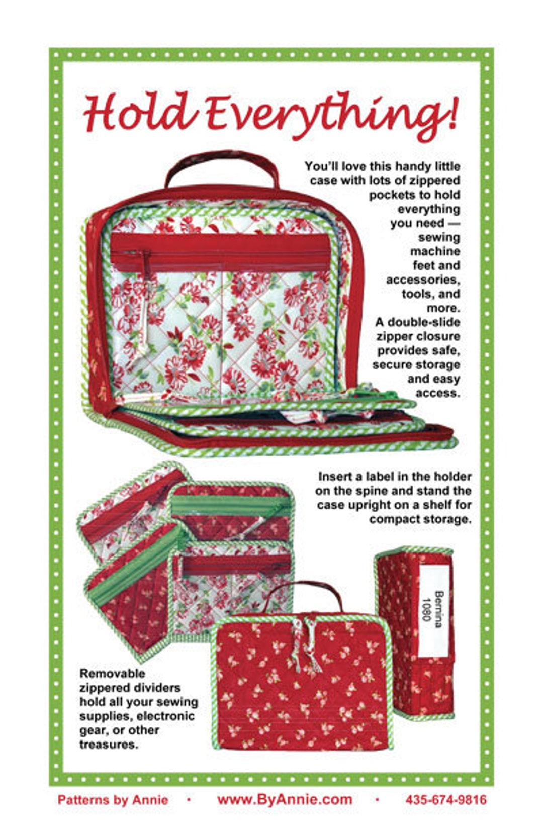 Hold Everything! Patterns by Annie, Pattern Booklet - Etsy Canada