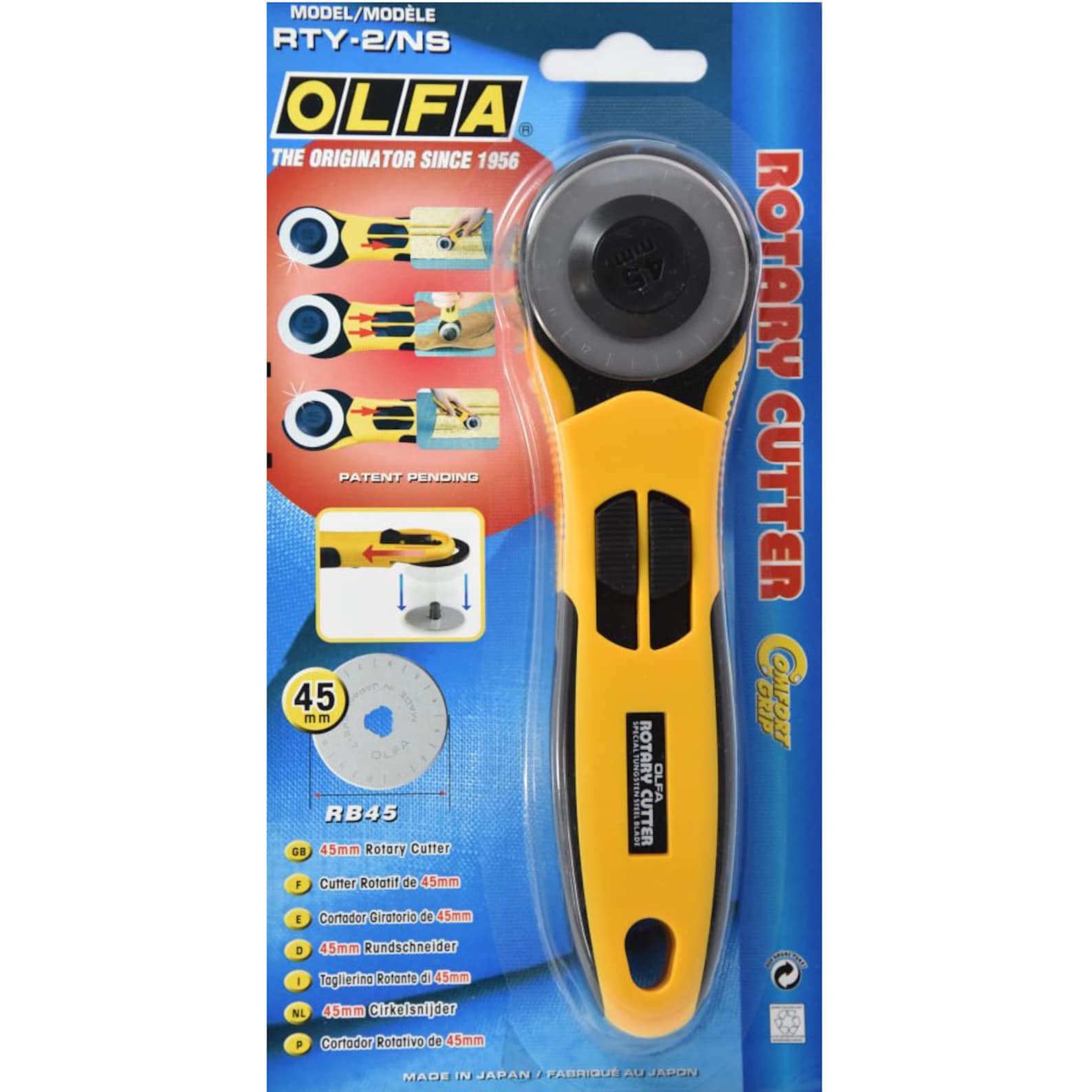OLFA 45mm Quick Change Rotary Cutter RTY-2/NS - Etsy