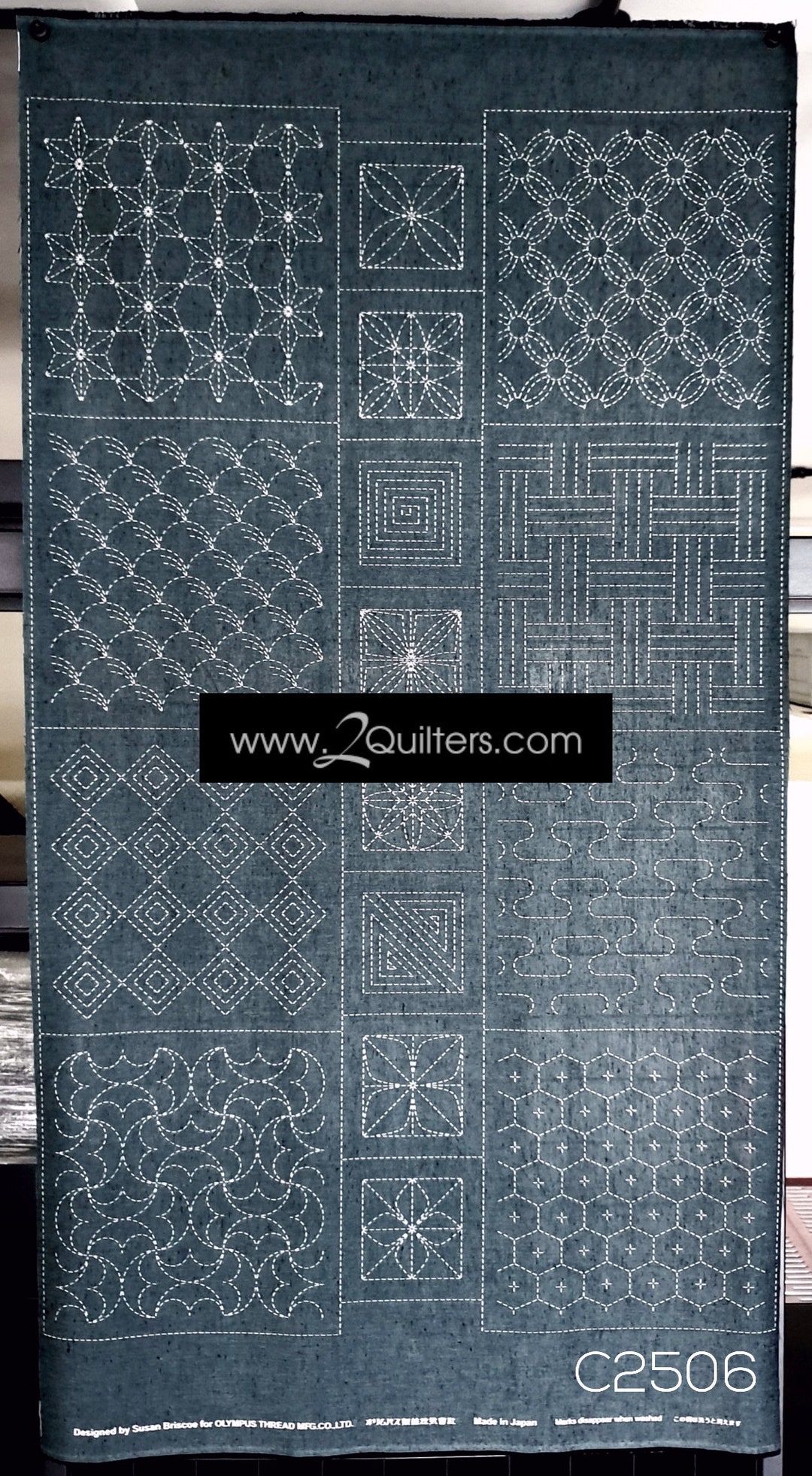 Ltd Edition* Olympus X Susan Briscoe Sashiko Pre-printed Panel 2020 ...
