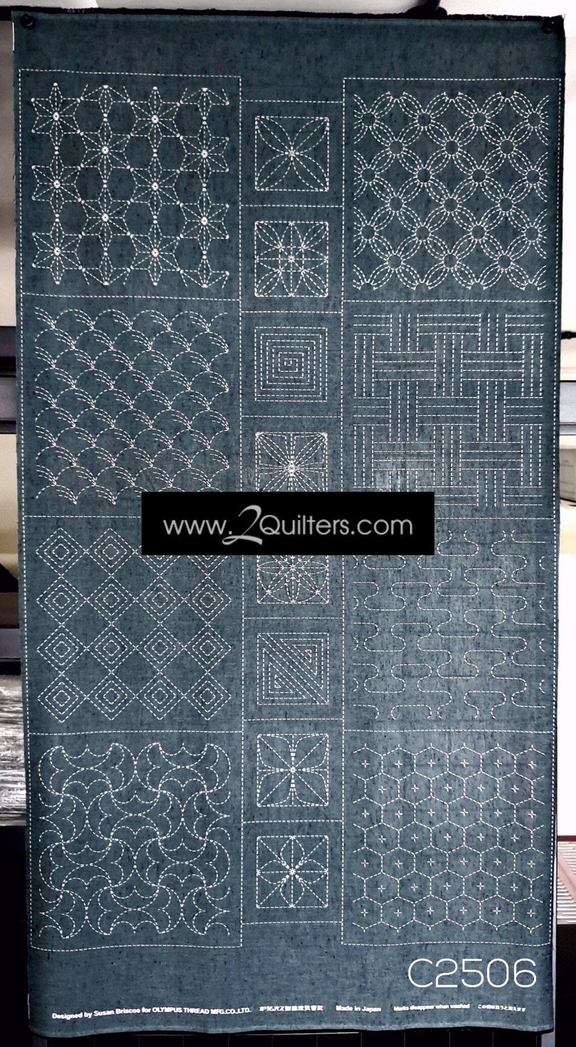 Ltd Edition* Olympus X Susan Briscoe Sashiko Pre-printed Panel 2020 ...