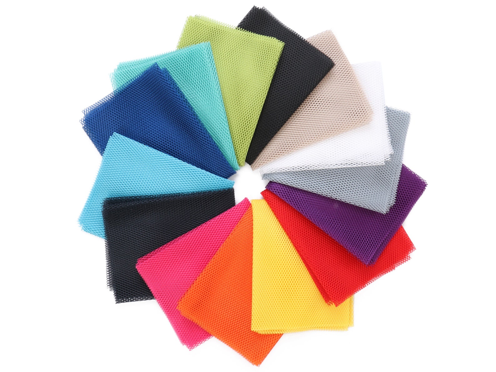 Lightweight Mesh Fabric From Byannie - 18" X 54" (choose Colour - 14 ...