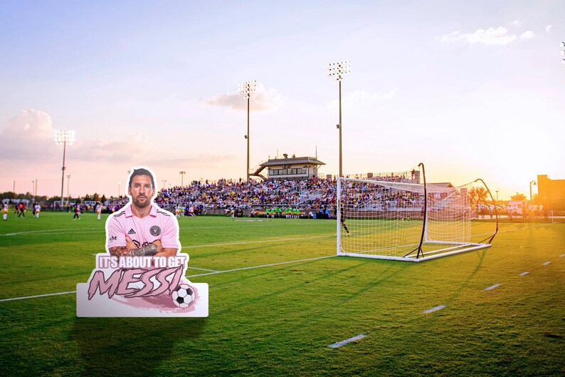 Lionel Messi , Soccer Player Cut Out Model. Best Soccer Decoration ...