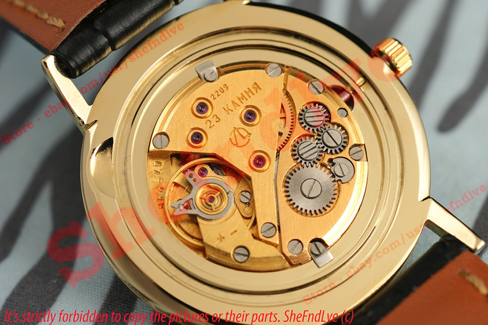 Luxury ULTRA Slim Russian USSR Watch Luch De Luxe Cal. 2209 Costume ...