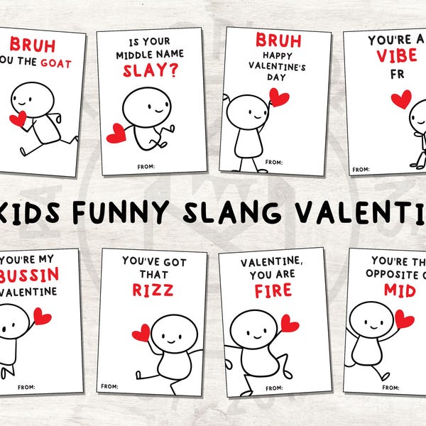 Classroom Valentines - Etsy