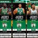 Boston Celtics Themed Ticket Invitation Boston Celtics - Etsy