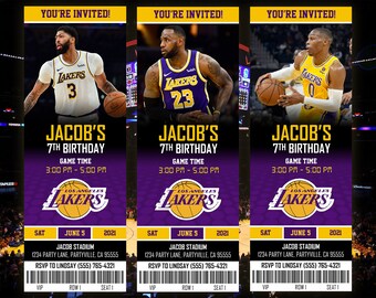 Lakers Party Theme - Etsy