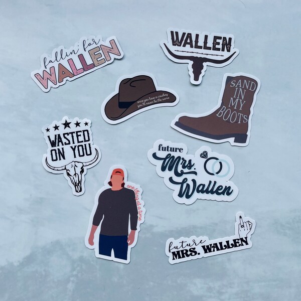 Morgan Wallen Stickers - Etsy