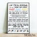 Friends TV Show Themed Printable Wall Art - Friends in This House ...