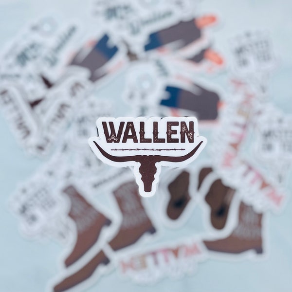 Morgan Wallen Sticker, Decal - Etsy