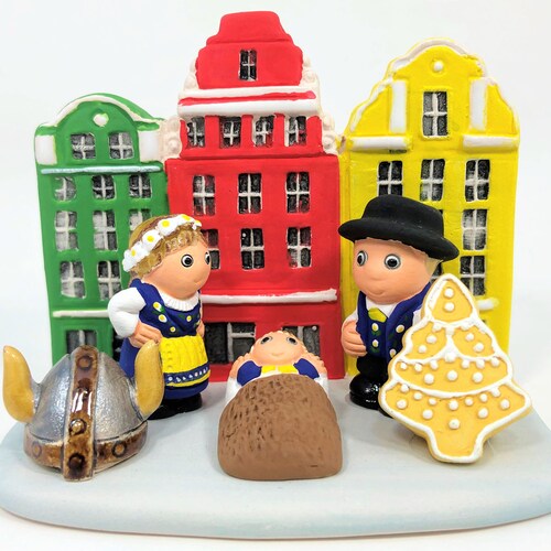 Brazilian Nativity Scene Handmade in Clay 1 Block - Etsy