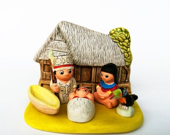 Argentinian Nativity Scene Handmade in Clay 1 Block | Etsy