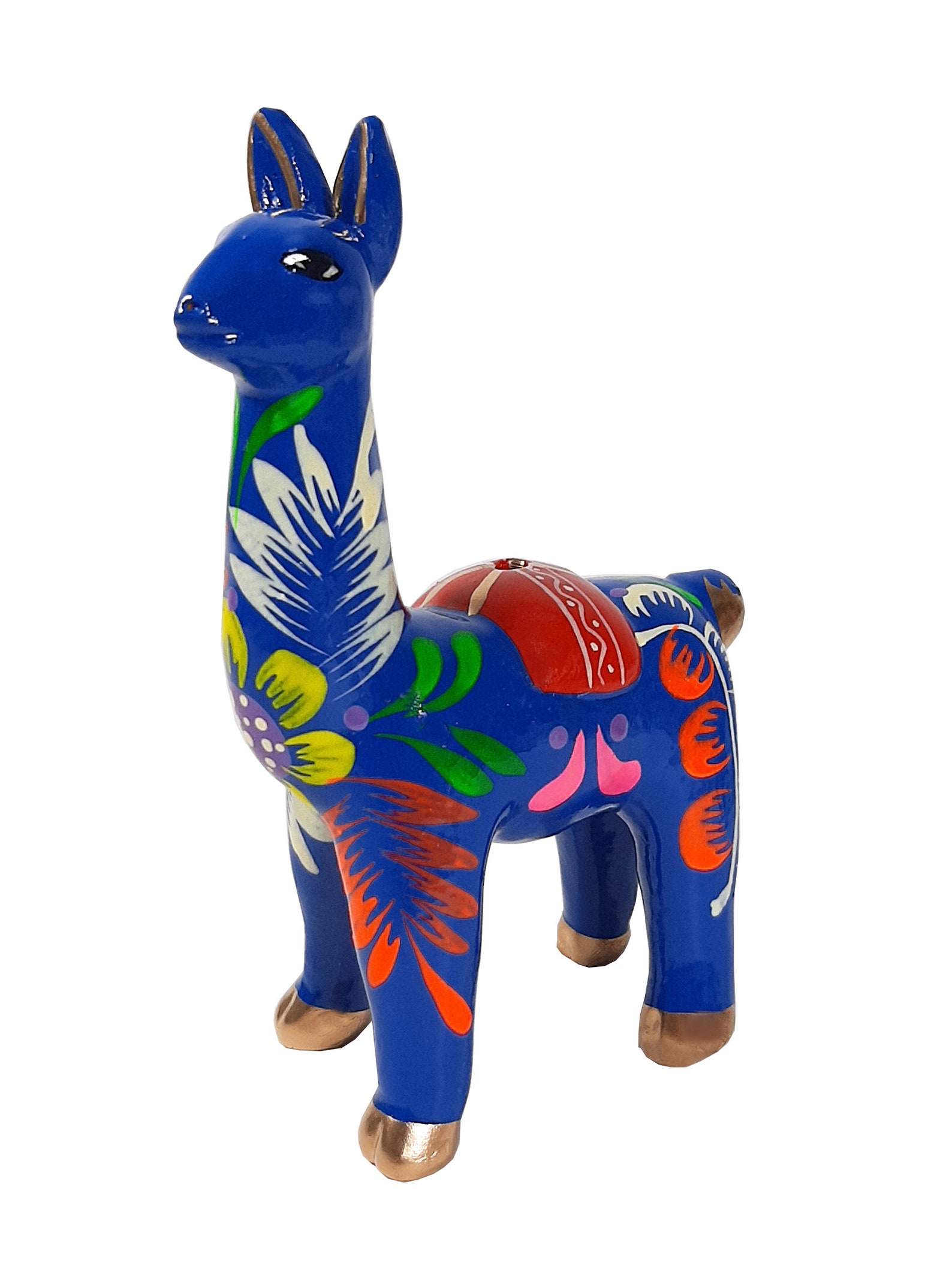 Llama Ceramic Figurine Hand Painted in Ceramic 4.7 / - Etsy
